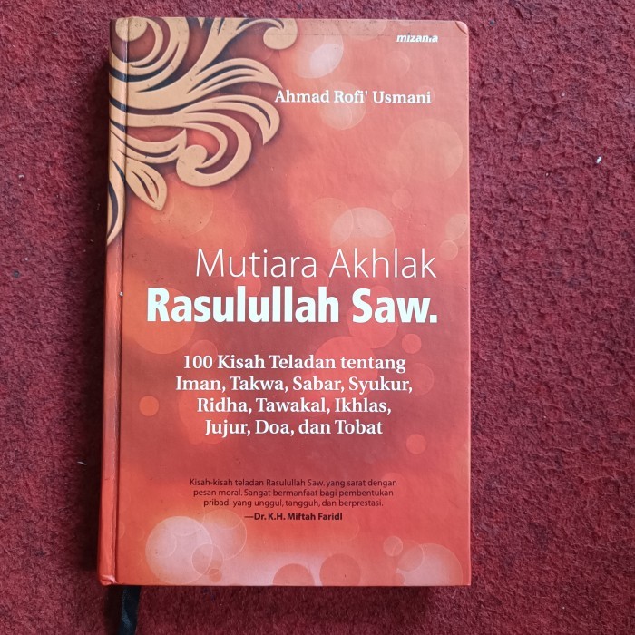 Jual Mutiara Akhlak Rasulullah Saw. 100 Kisah Teladan tentang Iman ...