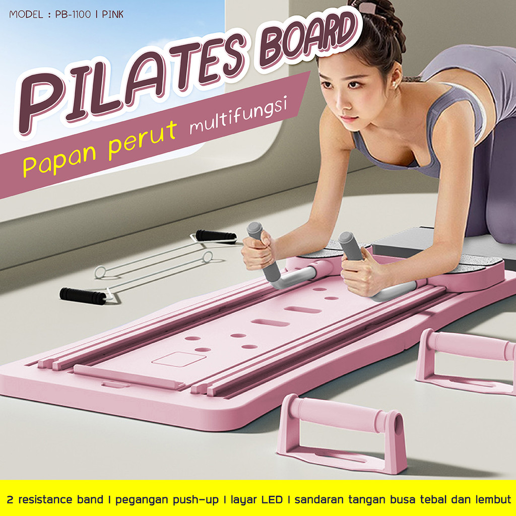 Jual HTD PORT Papan Perut Latihan Perut Aerobik 5 ln 1 Push Up Alat AB ...