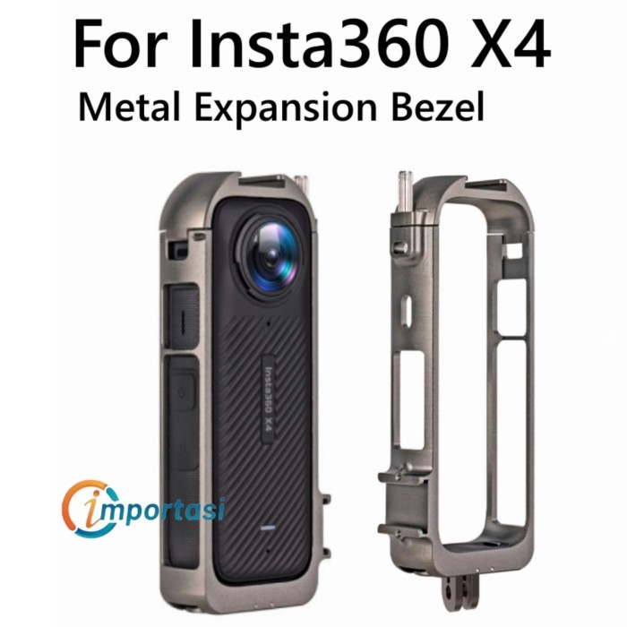 Jual Alumunium Metal Case for Insta360 X4 Frame Cover Casing with Cold ...