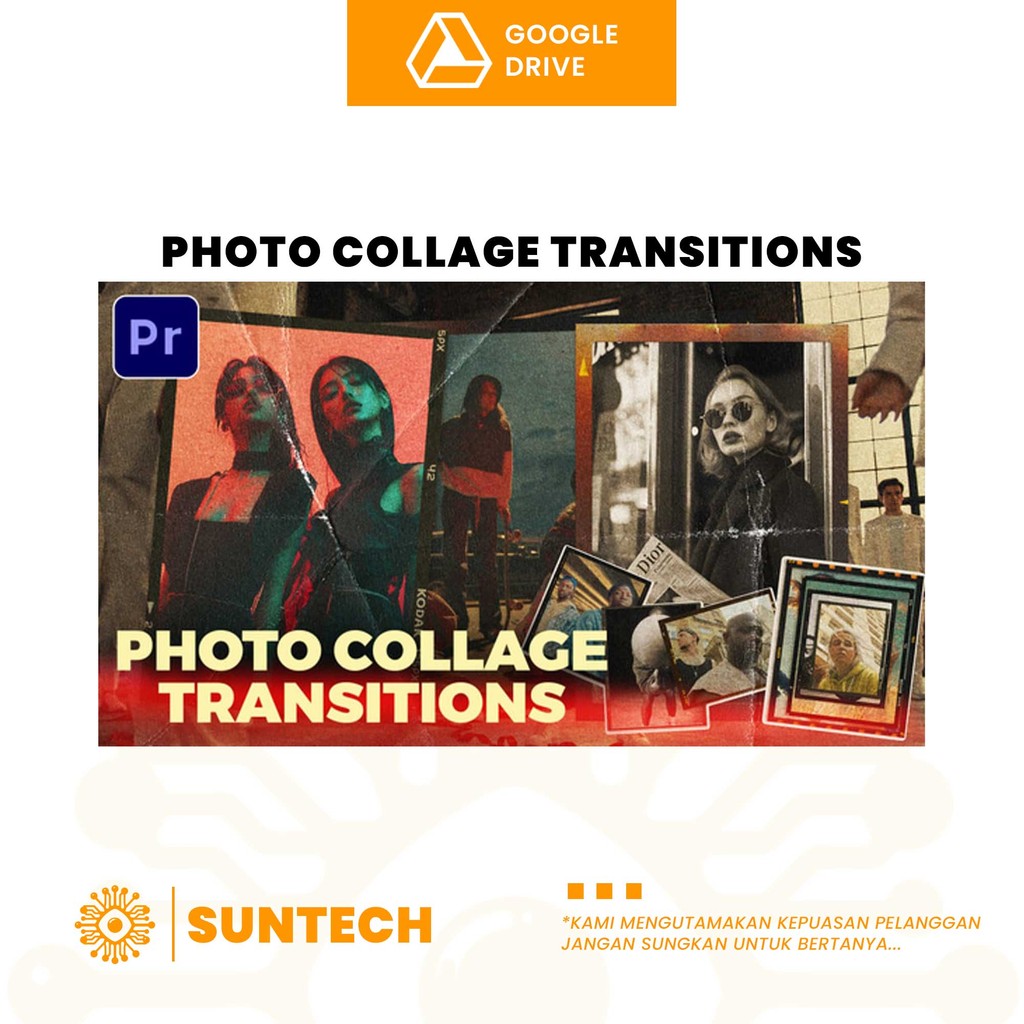 Jual PHOTO COLLAGE TRANSITIONS | PREMIERE PRO | Shopee Indonesia