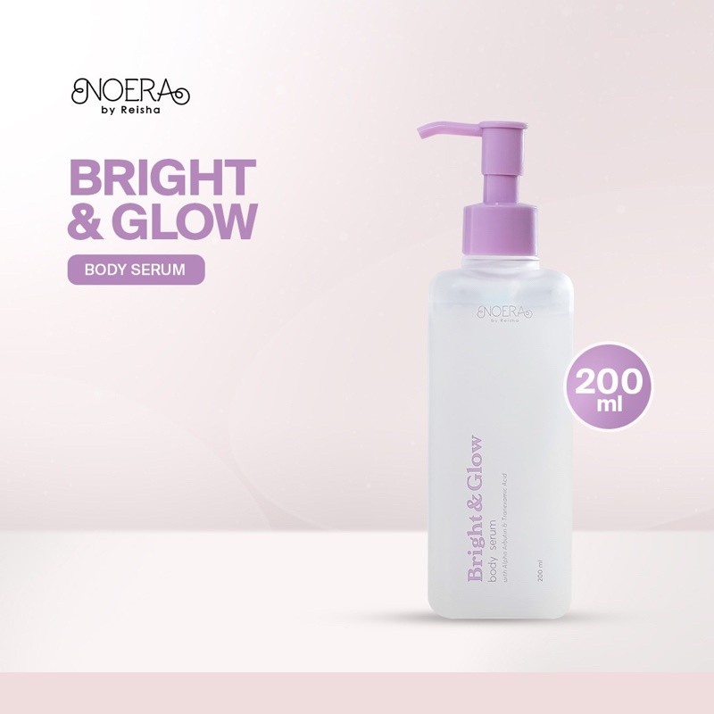 Jual Noera Bright & Glow Body Serum Noera By Reisha | Shopee Indonesia