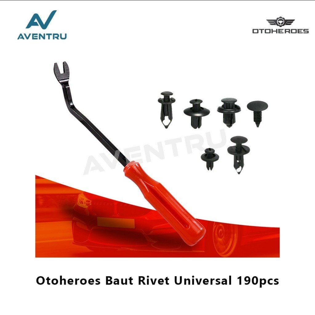 Jual Otoheroes Set Baut Rivet Bumper Mobil Kancing Plastik Universal ...