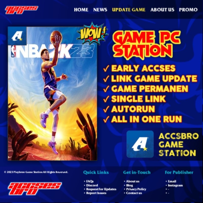 Jual NBA 2K23 Game PC/Laptop Autorun Installer | Shopee Indonesia