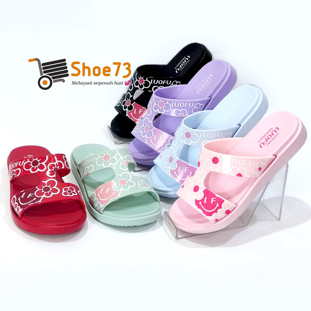 Jual LUOFU E 7190 B54KMS SIZE 30-35 ORIGINAL l Sandal Selop jelly Anak ...