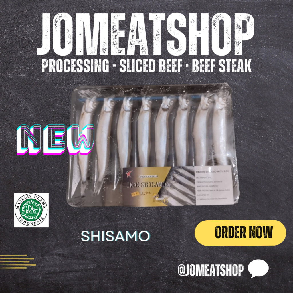 Jual Ikan Shisamo Capelin Shisamo Fish Tray Pack 170GR | Shopee Indonesia