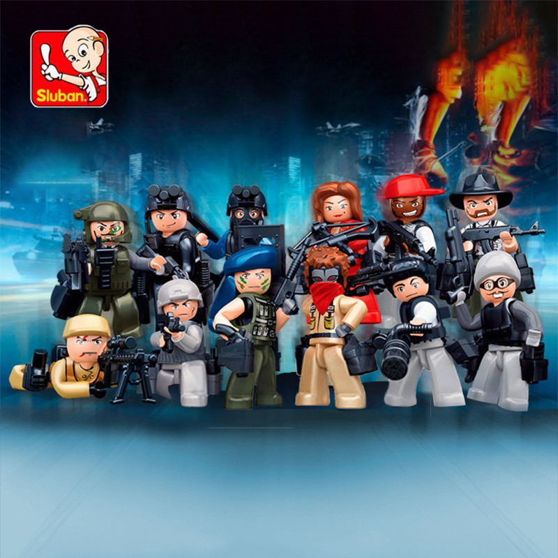 Jual Sluban Bricks Minifigure Miniatur Orang | Shopee Indonesia