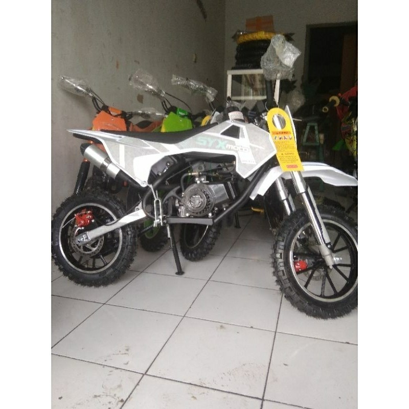Jual motor mini trail anak mesin betot 2 tak 50cc | Shopee Indonesia