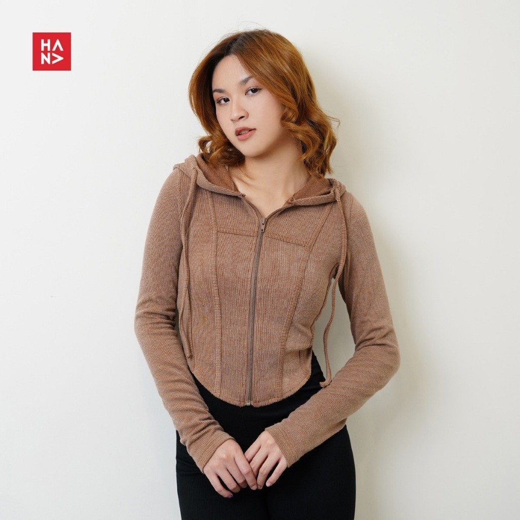 Jual Hana Fashion - Maureen Knit Jacket Wanita - JP024 | Shopee Indonesia