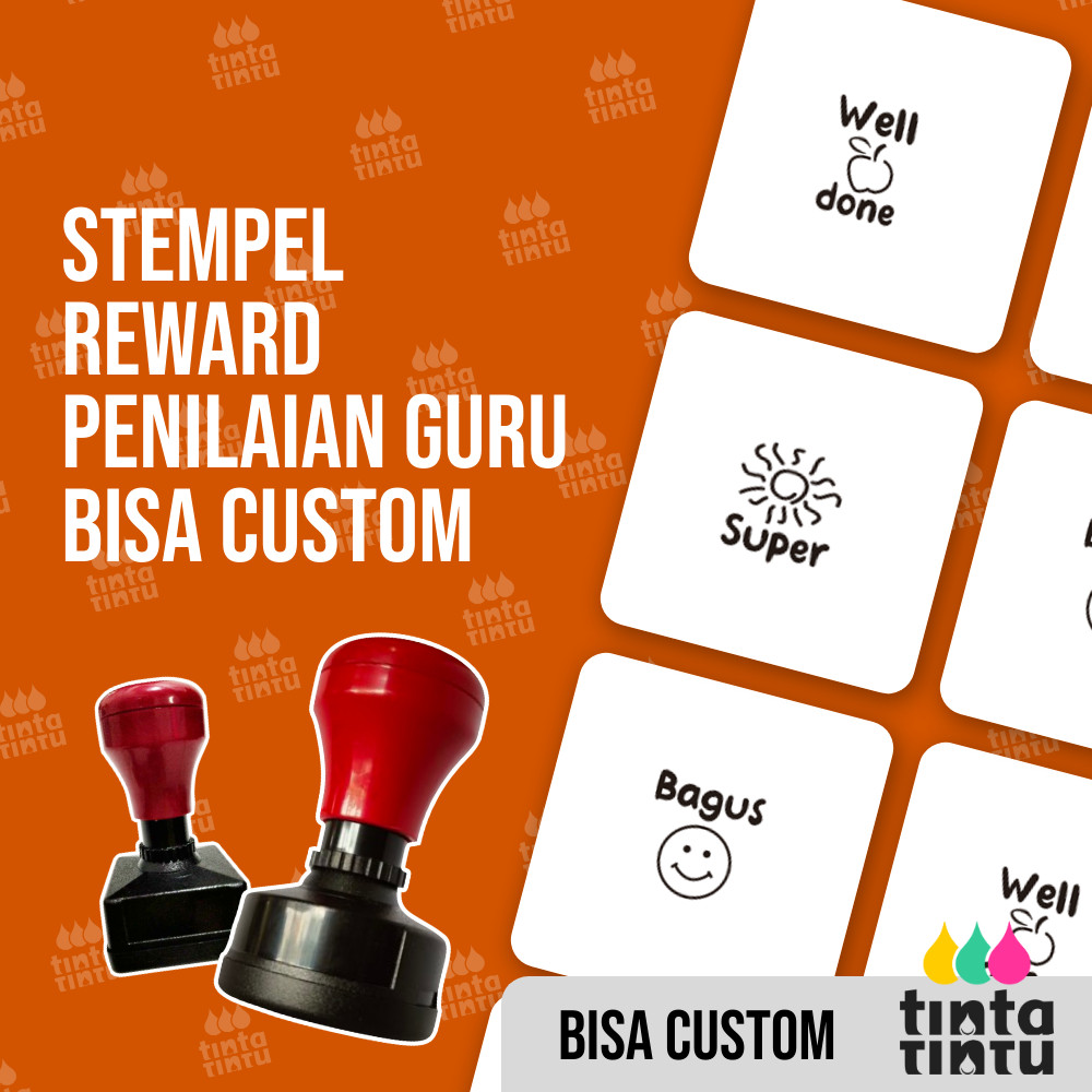 Jual Stempel Reward Penilaian Guru Bisa Custom | Shopee Indonesia