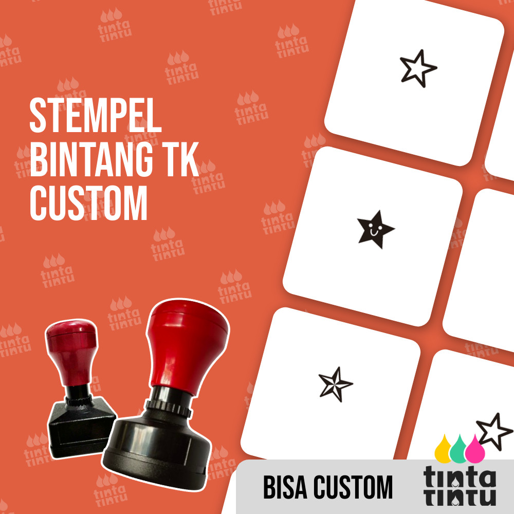 Jual Stempel Bintang TK Paud Custom | Shopee Indonesia