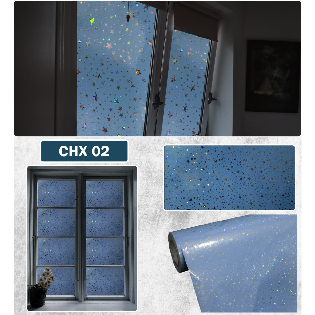 Jual STIKER KACA SANDBLAST ( CHX 02 ), STICKER SUNBLAST MURAH, STIKER ...