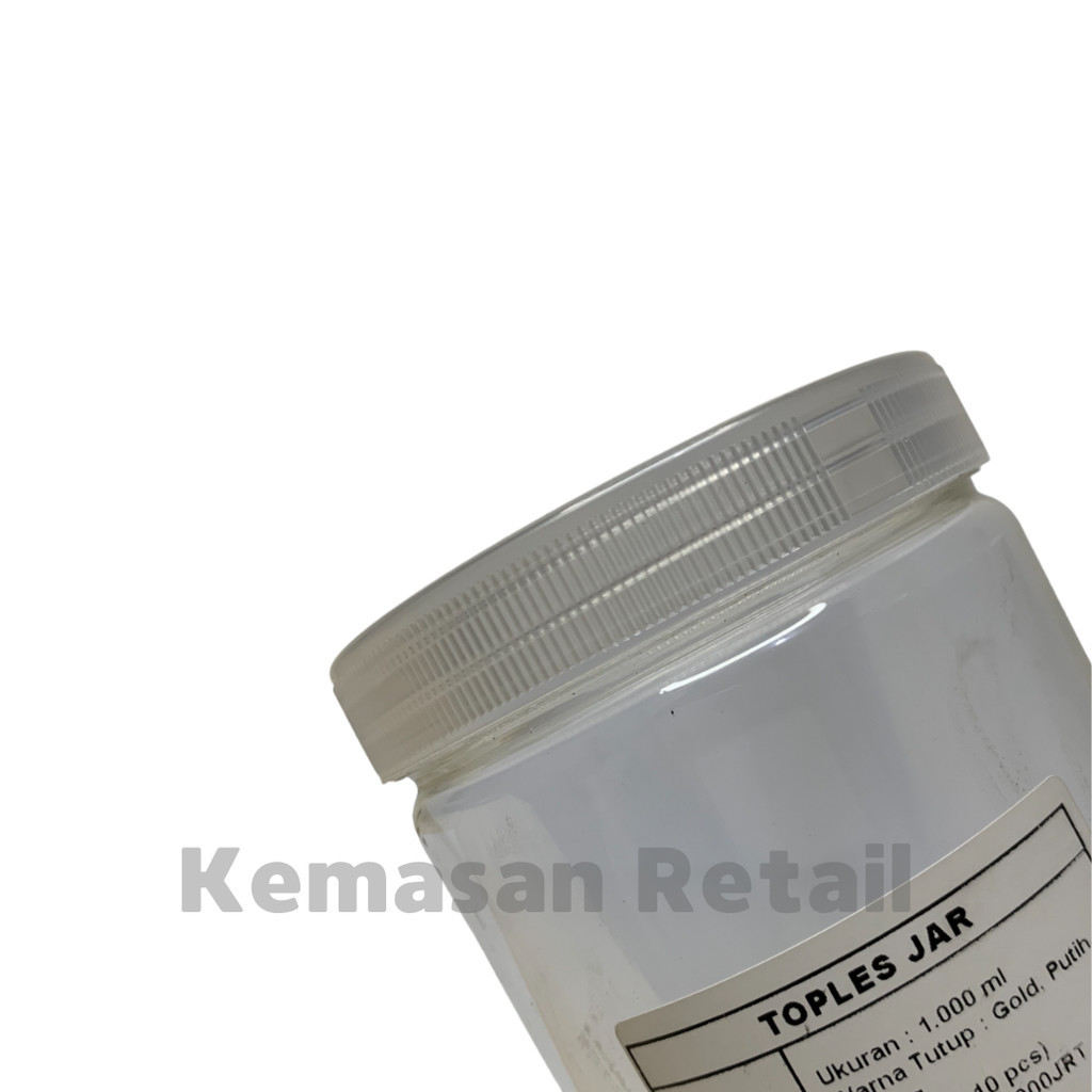 Jual Toples Jar Plastik 400ml Tutup Putih - Jar Toples Makanan - Wadah ...