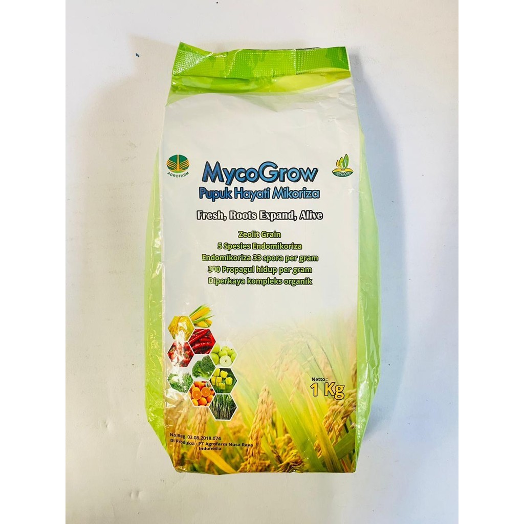 Jual Pupuk Hayati MYCOGROW isi 1kg dr Agrofarm | Shopee Indonesia