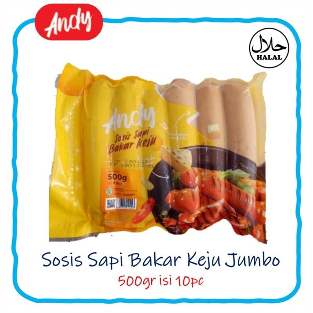 Jual SOSIS SAPI BAKAR CHEESE 6 PCS | Shopee Indonesia