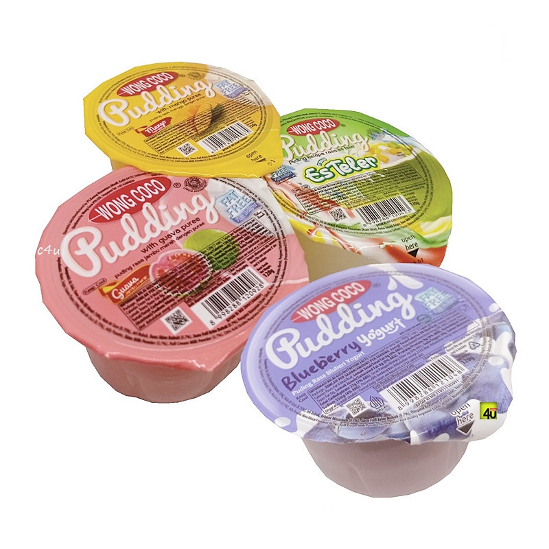 Jual Wong Coco - PUDDING with Fruit Puree - 120g | Shopee Indonesia