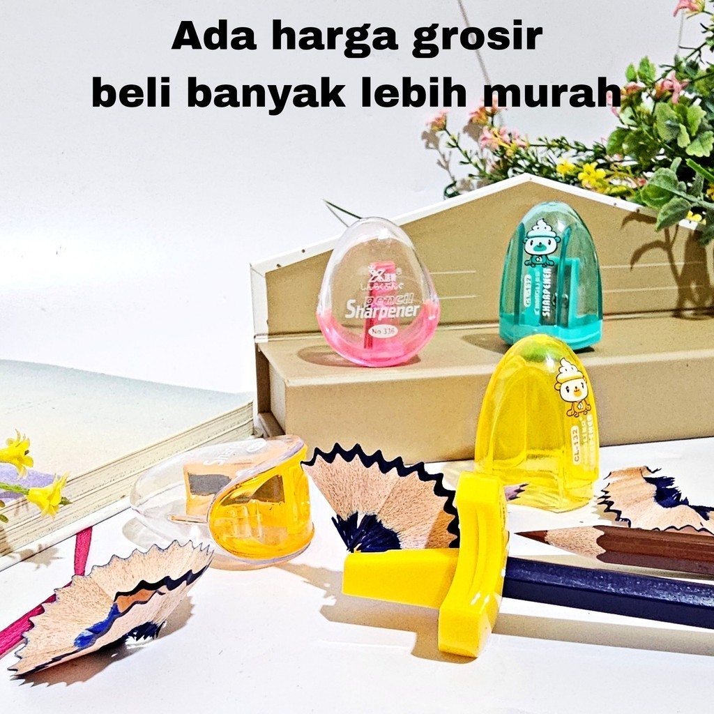 Jual MJ Peruncing Polos 1 Lobang Tipe A/Rautan/Sharpener/Serutan ...