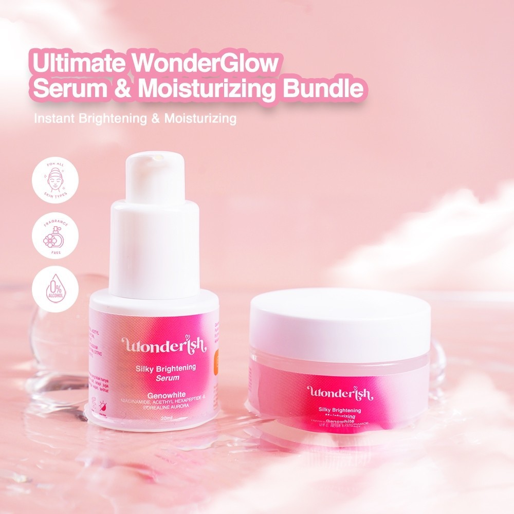 Jual Bundling Wonderish - Serum + Brightening Moisturizer by Irish ...