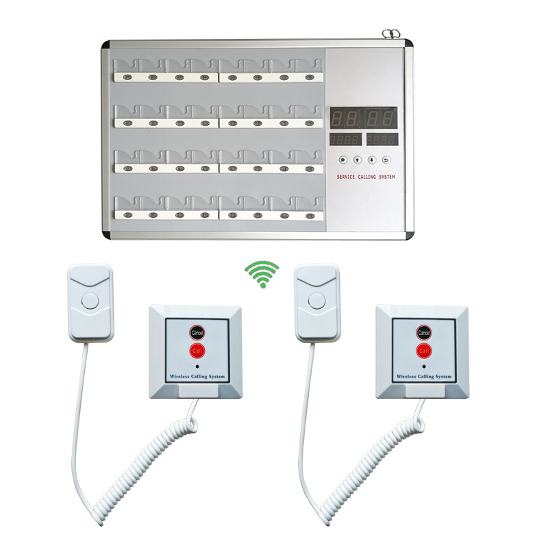 Jual Wireless Bed Call Button Host Receiver with Voice Rerting for ...