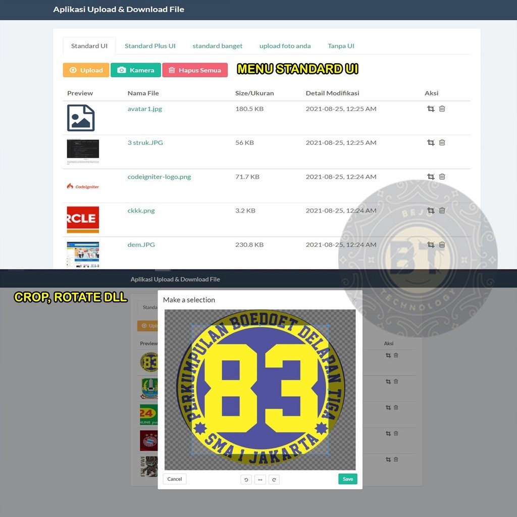 Jual APLIKASI WEB SOURCE CODE UPLOAD DAN DOWNLOAD SEMUA FILE FULL ...