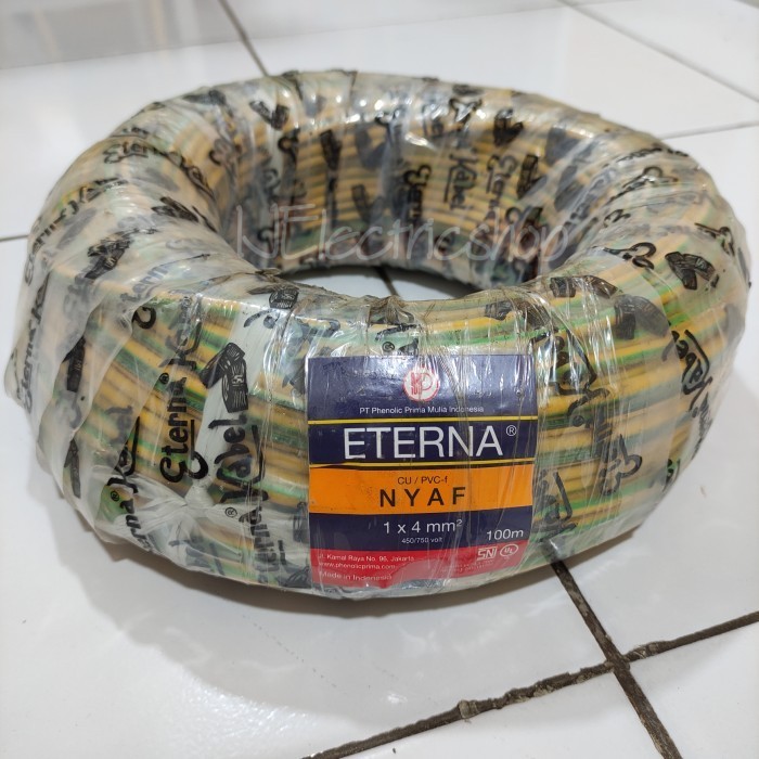 Jual ETERNA KABEL SERABUT NYAF 4MM | Shopee Indonesia