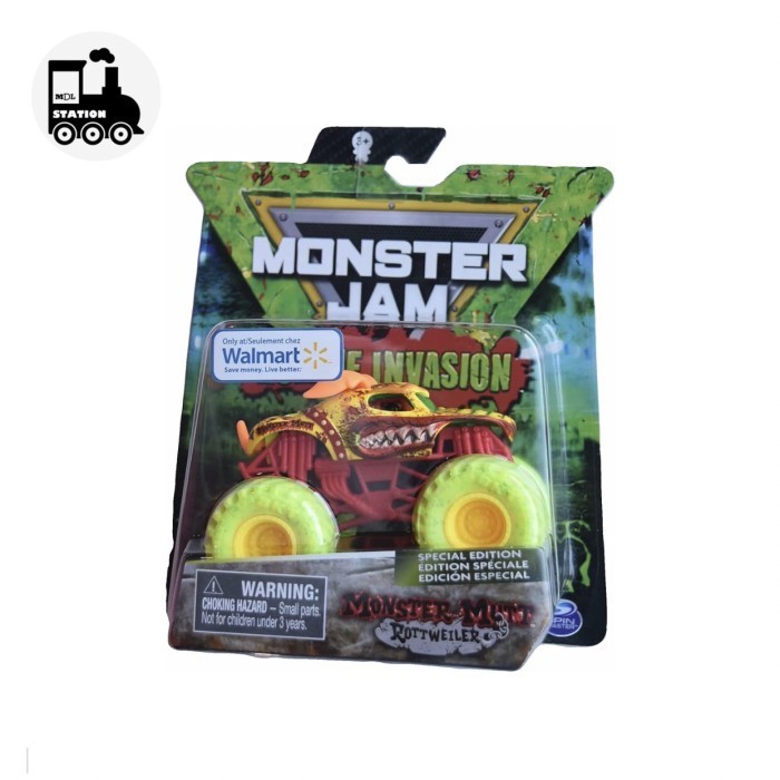 Jual Spin Master Monster Jam Monster Mutt Rottweiler Zombie Invasion ...