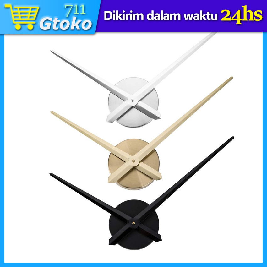 Jual Jarum Jam Dinding Besar Jumbo DIY Clock Giant Wall Clock Movement ...