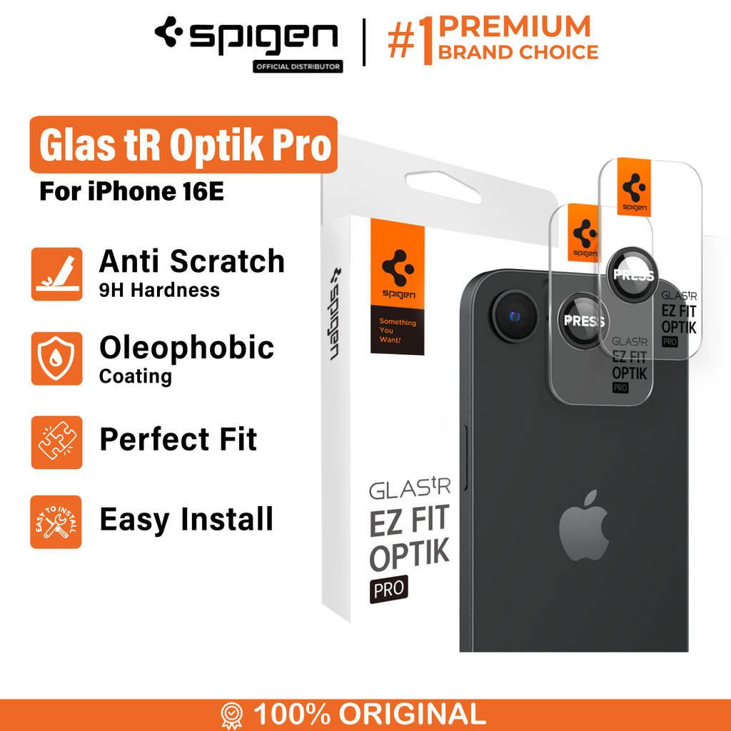 Jual Camera Modul Lens Protector iPhone 16e 2025 Spigen Ez Fit Optik ...