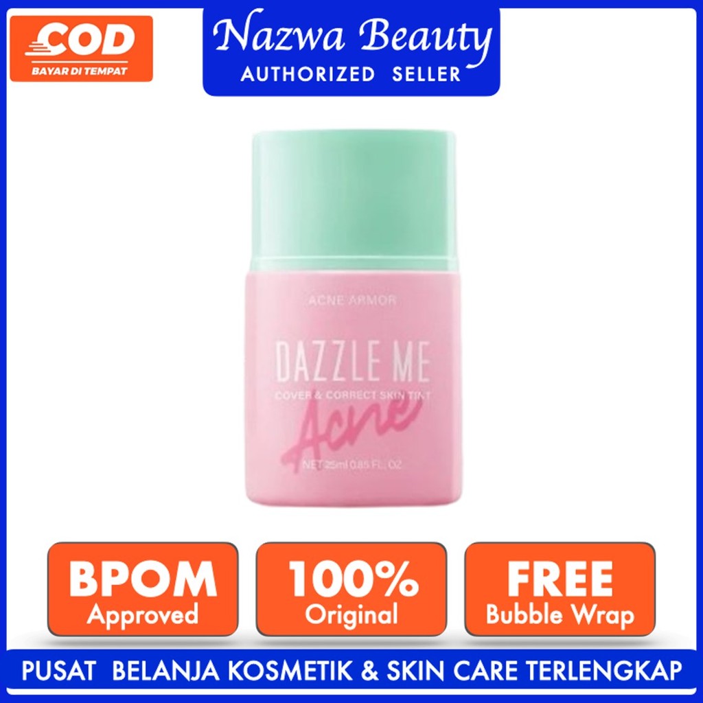 Jual Nazwa Beauty DAZZLE ME Acne Armor Cover & Correct Skin Tint Beauty ...