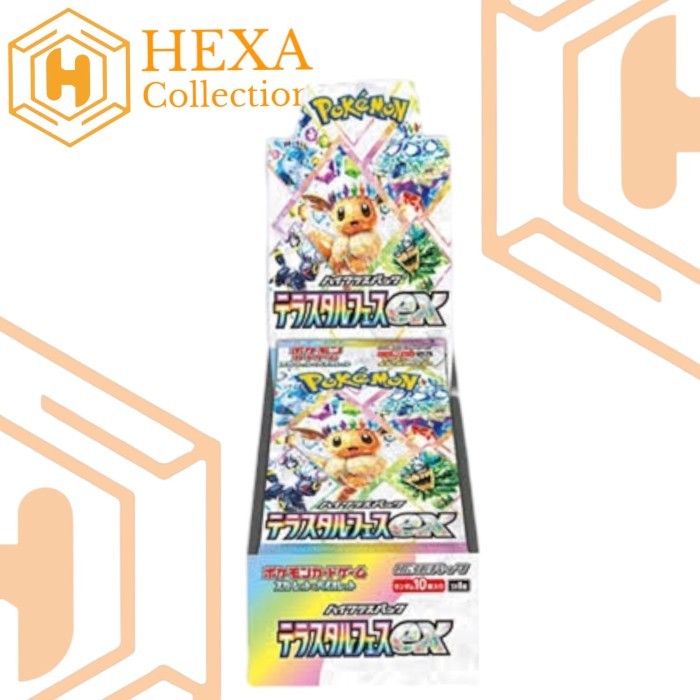 Jual Pokemon TCG Terastal Festival Eevee Booster Box Shrink Wrap ...