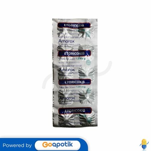 Jual Etoricoxib Amarox 120 Mg Strip 10 Tablet | Shopee Indonesia