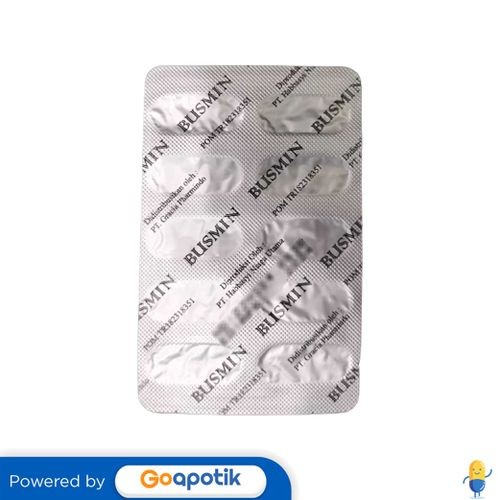 Jual Busmin 500 Mg Strip 10 Kapsul | Shopee Indonesia