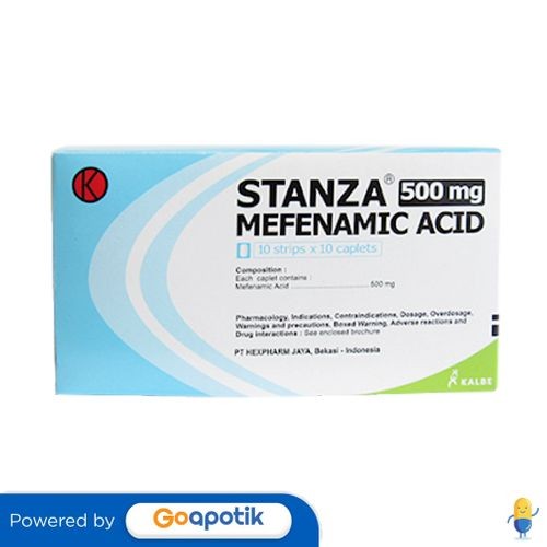 Jual Stanza 500 Mg Box 100 Kaplet | Shopee Indonesia
