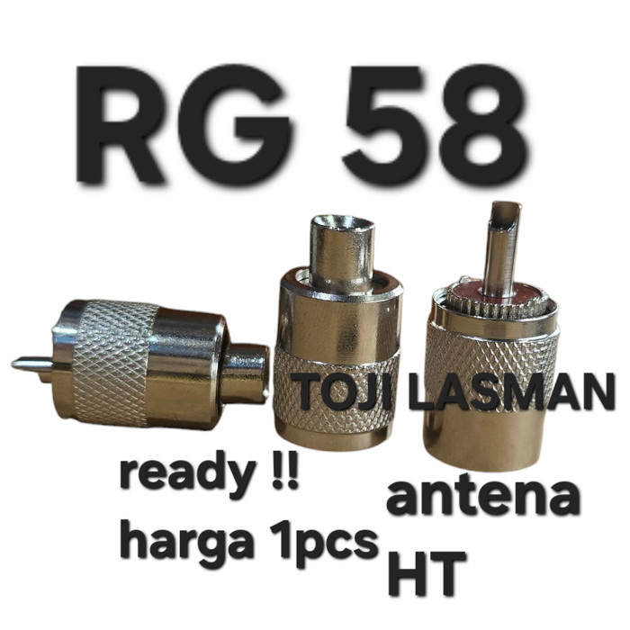 Jual BSM ( SOKET RG 58 ) RG58 CONECTOR CONNECTOR COAXIAL KABEL CABEL ...