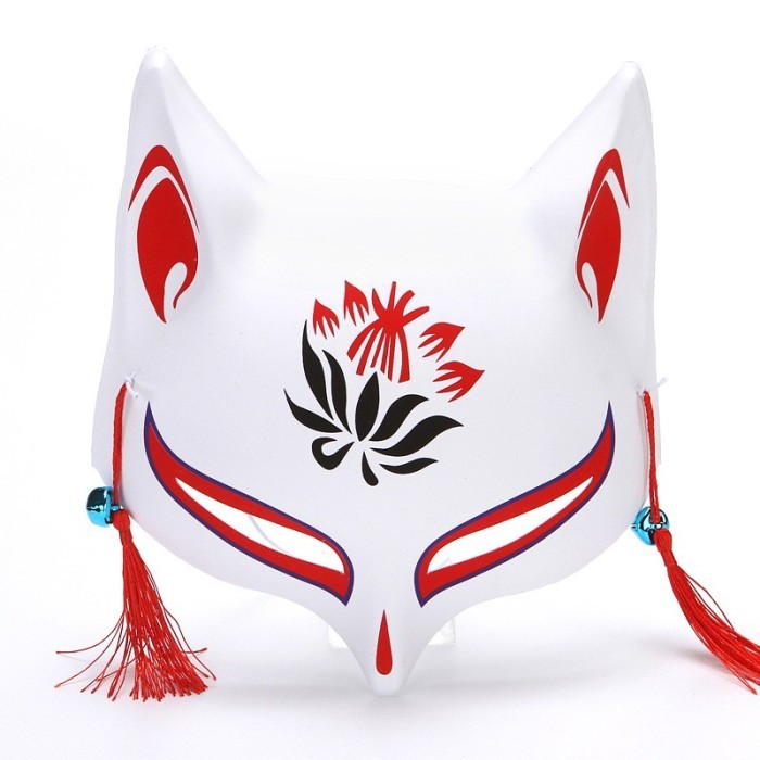 Jual NIRMAL TOFF topeng kitsune fox bunkasai japanese festival topeng ...