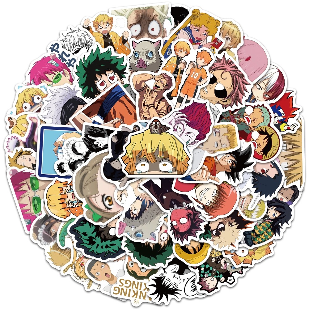 Jual Stiker Koleksi Komik Jepang Stiker Jujutsu Stiker WIBU Stiker ...
