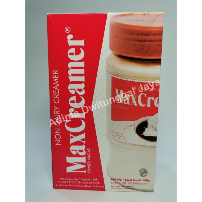 Jual Max Creamer / Krimer / Max Creamer Non Dairy 500gr | Shopee Indonesia