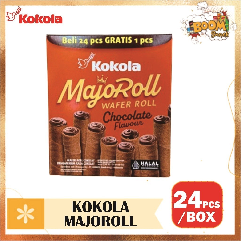 Jual Kokola Majoroll Wafer Roll Isi 24 pcs PUSAT GROSIR JAJAN murah ...