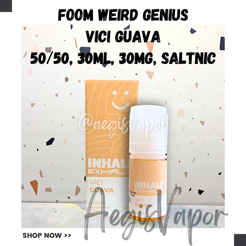 Jual Foom Vici Guava Weird Genius WG 30ml 30mg Salt Nic | Shopee Indonesia