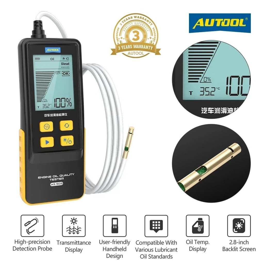 Jual Noreter AS503 Automobile Engine Oil Tester Diesel Engine ...