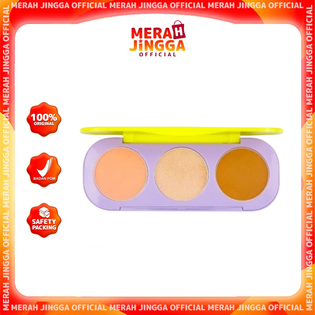 Jual Sari Ayu Color Trend Face Pallete | Merah Jingga Official | Shopee ...