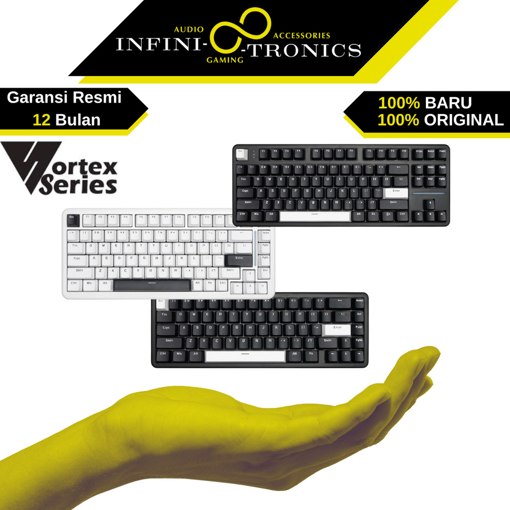 Jual VortexSeries MONO SERIES Wired Gasket Mount Mechanical Keyboard 65 ...