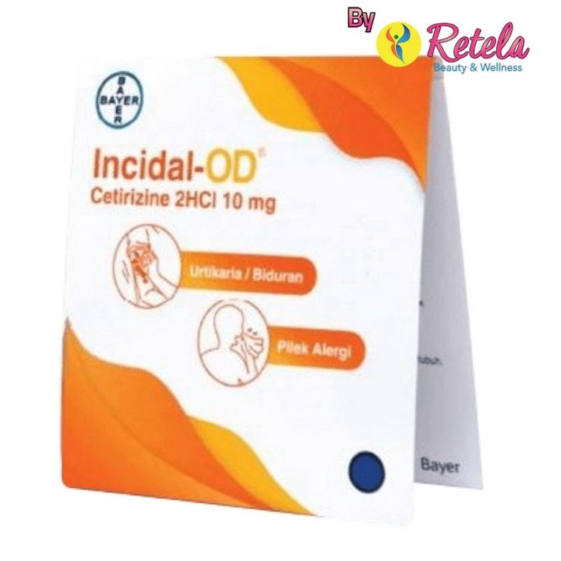 Jual INCIDAL-OD 10MG STRIP 4 CAPSUL | Shopee Indonesia