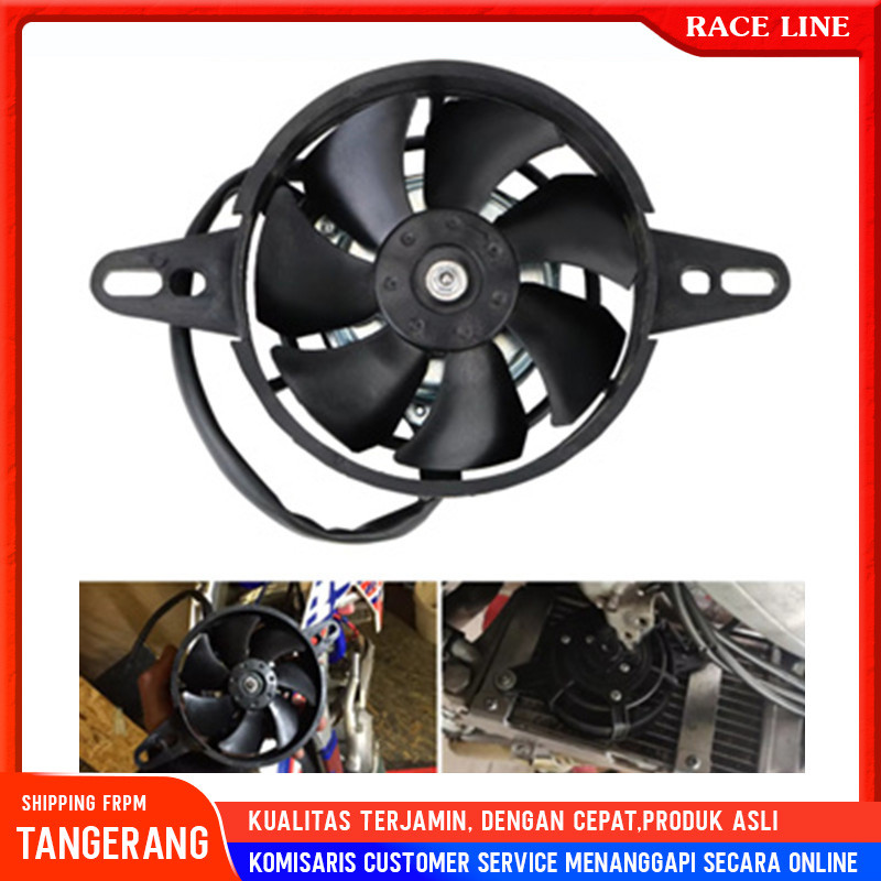 Jual Motorcycle Radiator Fan Kipas Radiator DC 12V 12cm Trail Adventur ...
