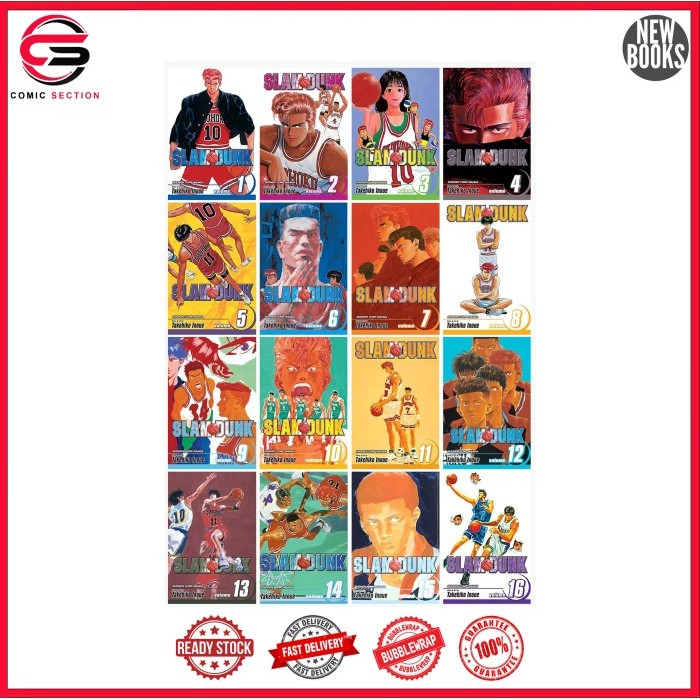 Jual Slam Dunk Manga, 31 Books series (English) | Shopee Indonesia