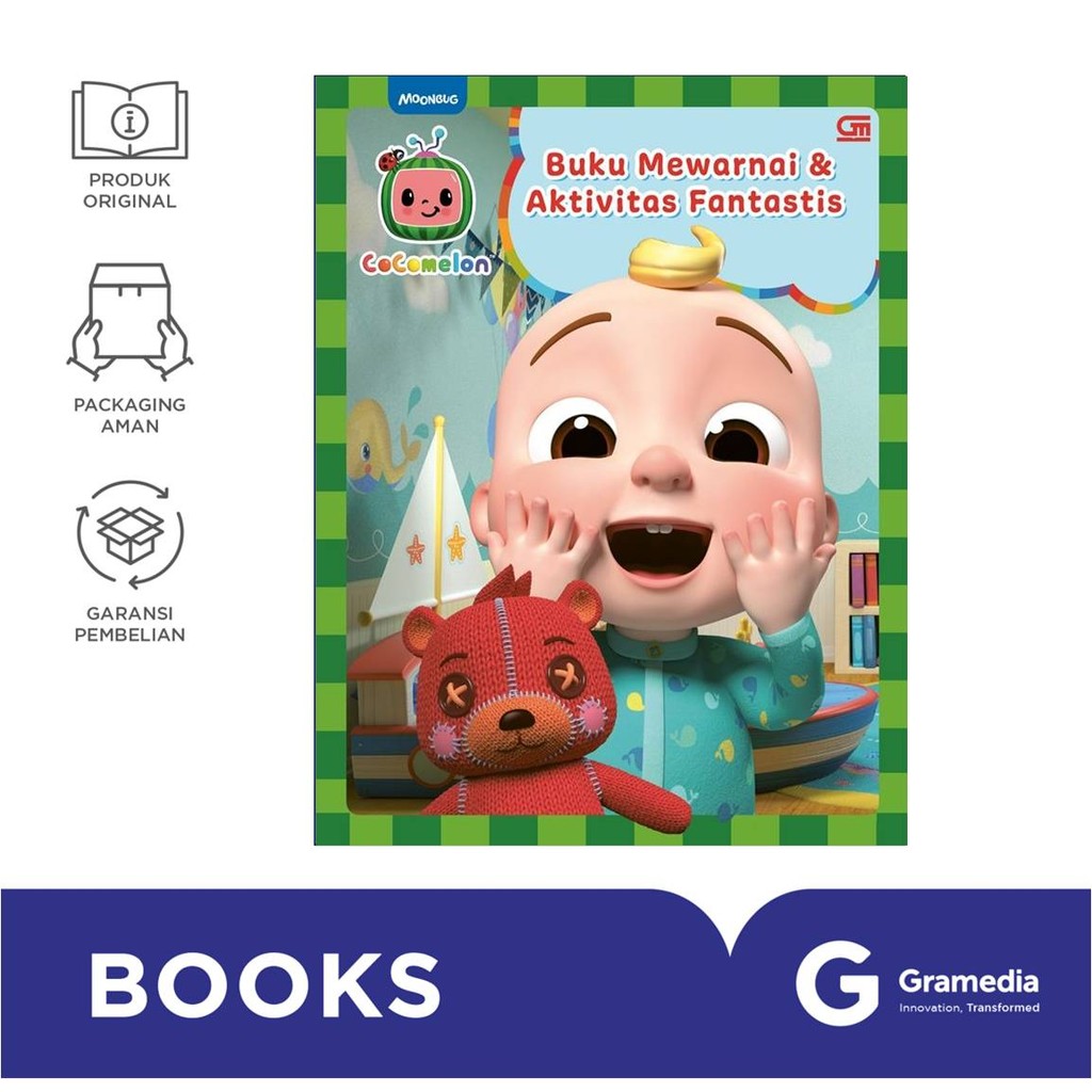 Jual CoComelon: Buku Mewarnai & Aktivitas Fantastis | Shopee Indonesia