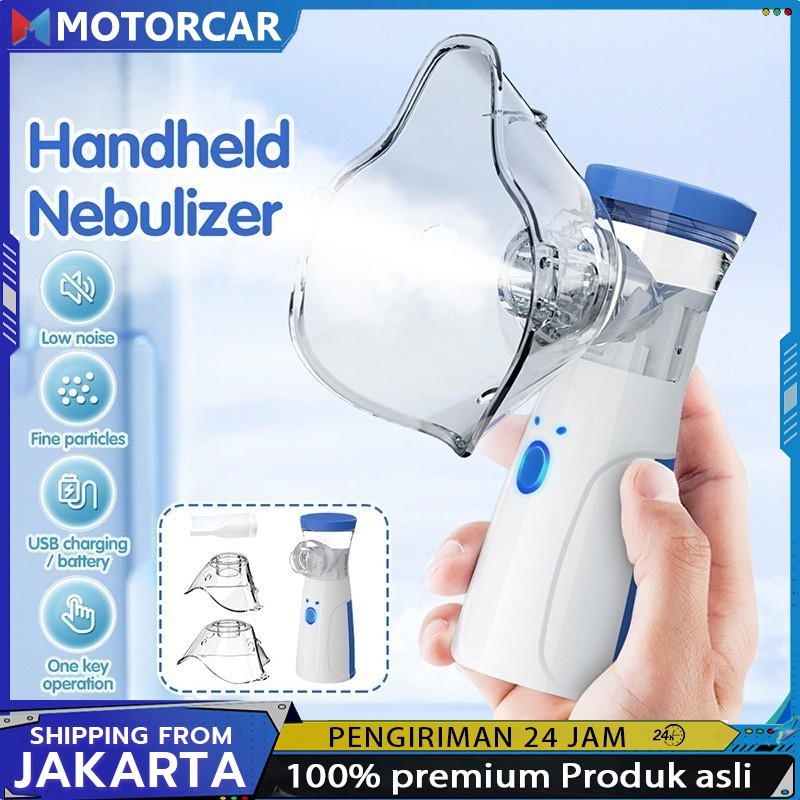 Jual Nebulizer Portable Mesh Alat Uap Bantu Pernafasan Asma Inhalasi ...