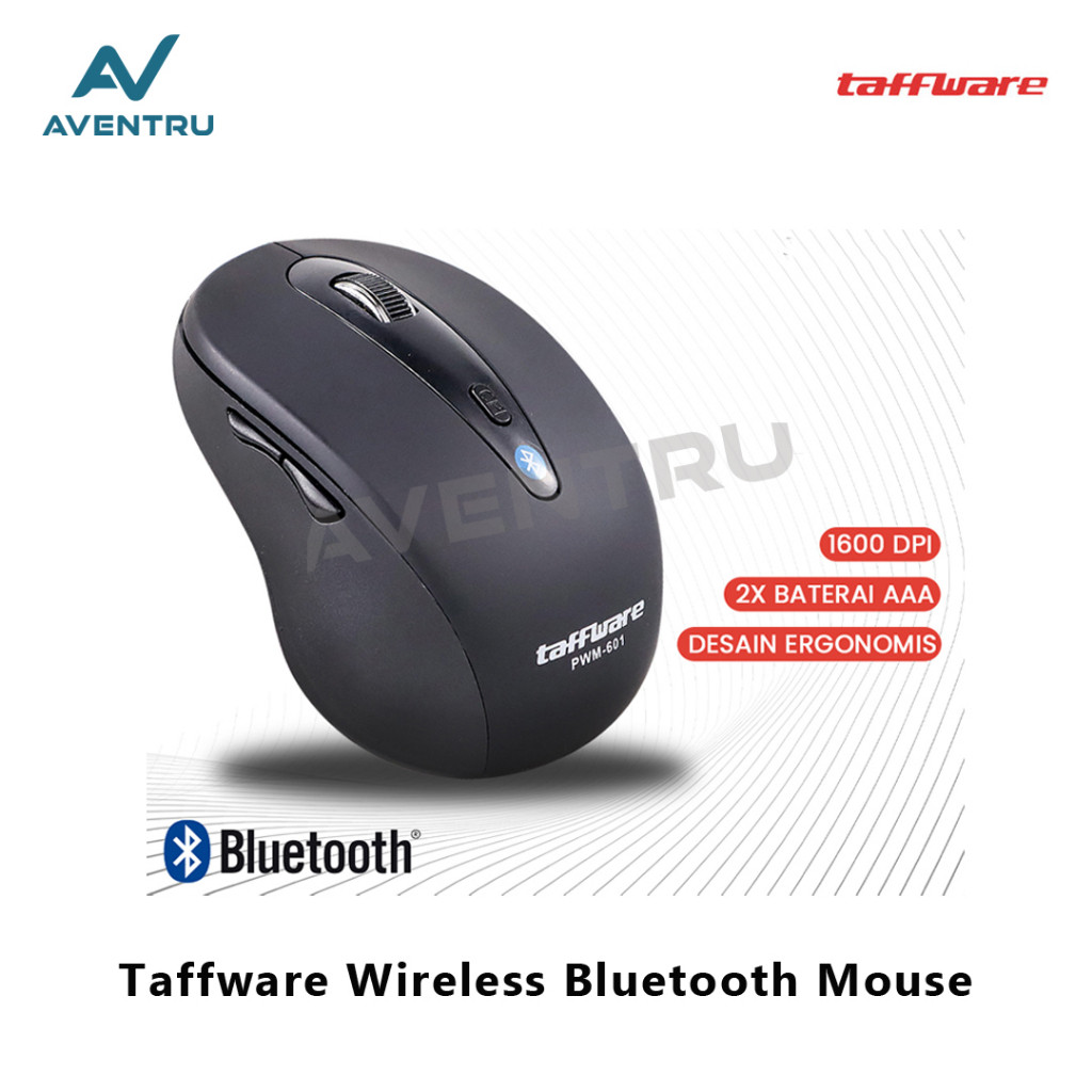 Jual Taffware Rechargeable Silent Wireless Wired Mouse Kabel Windows ...