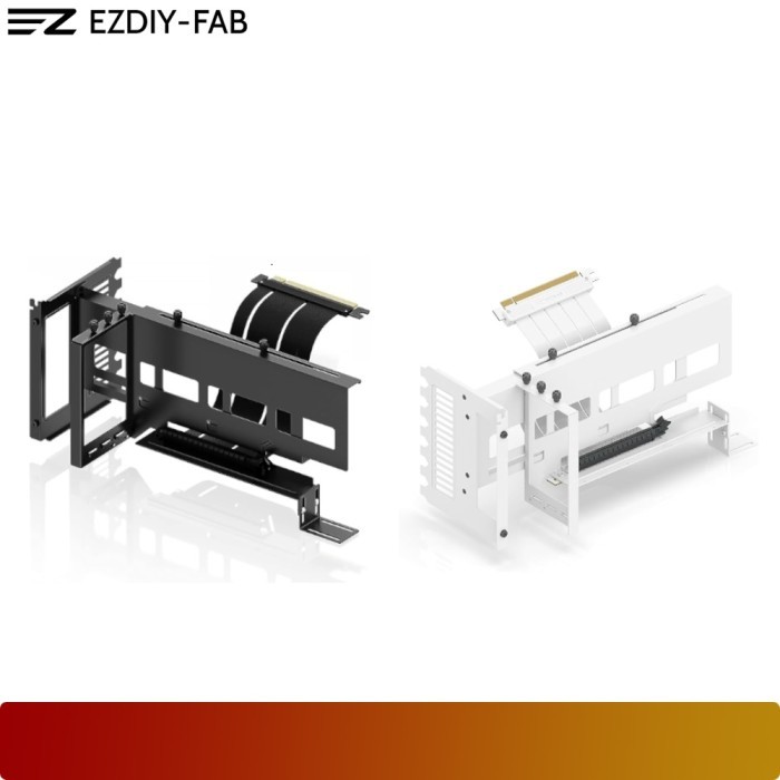 Jual EZDIY-FAB Vertical PCIe 4.0 GPU Mount Bracket Graphic Card Holder ...