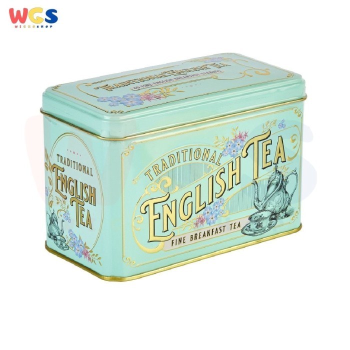 Jual New English Teas Vintage Victorian English Tea Tin With 40 Tea ...