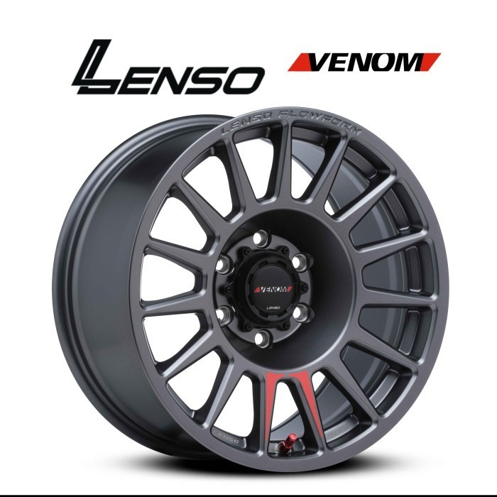 Jual Velg Lenso Venom 8 Ring 18 HDar Fortuner Pajero Hilux Dmax Strada L200 | Shopee Indonesia
